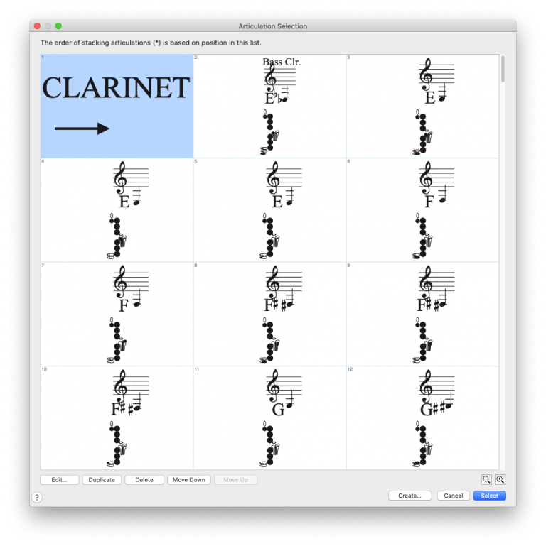 Clarinet Fingering Diagrams – Michael McClennan Music