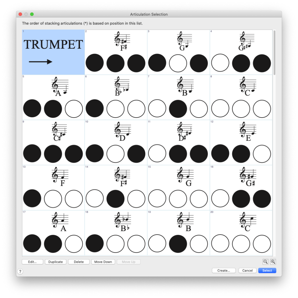 Trumpet Fingering Diagrams – Michael McClennan Music