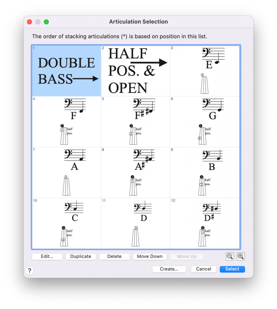 Double Bass Fingering Diagrams – Michael McClennan Music